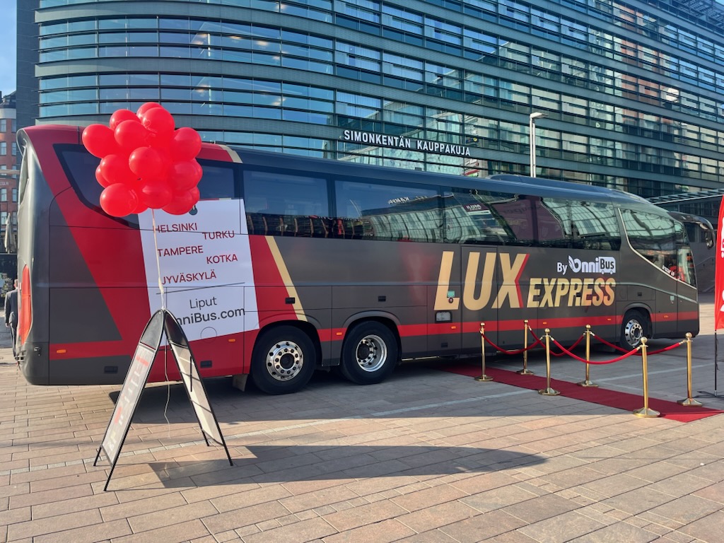 Lux Express buses will start operating on long-distance bus routes in ...