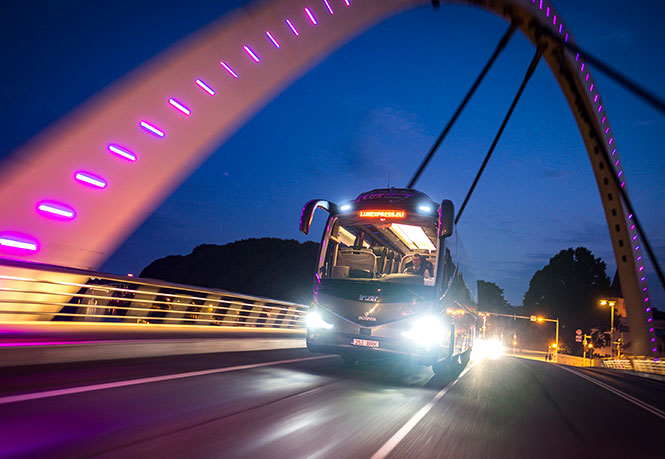 Lux Express introduces a night bus on the Tartu-Tallinn route