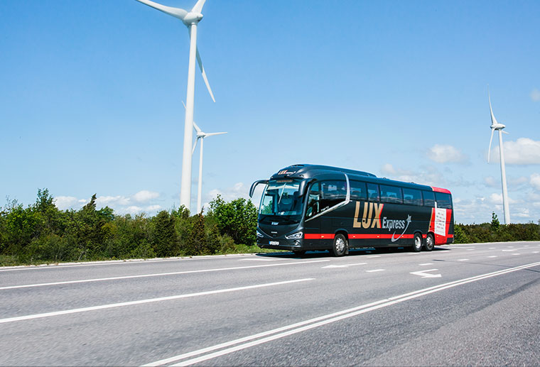 The finest on the roads - Lux Express