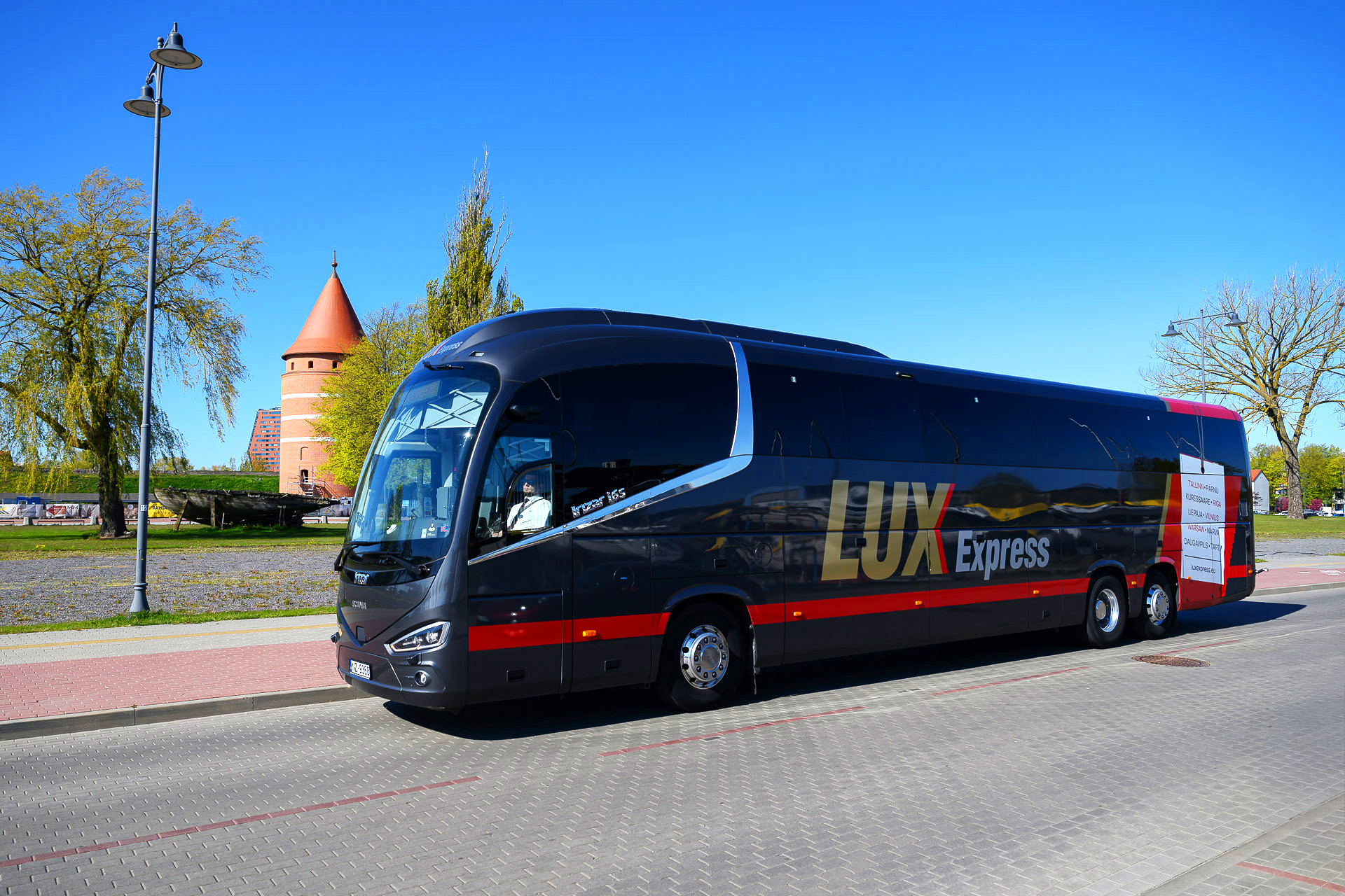 Lux Express is launching new route connecting Riga, Liepaja and Klaipėda