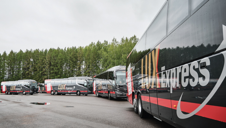 Lux Express is making a more frequent Estonian domestic route schedule